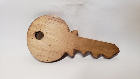 Wooden Key 2 X Personalised "Our First Home" Wooden Keyrings Fancy