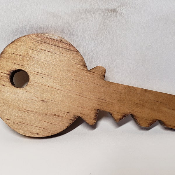 Wooden Skeleton Key - Etsy