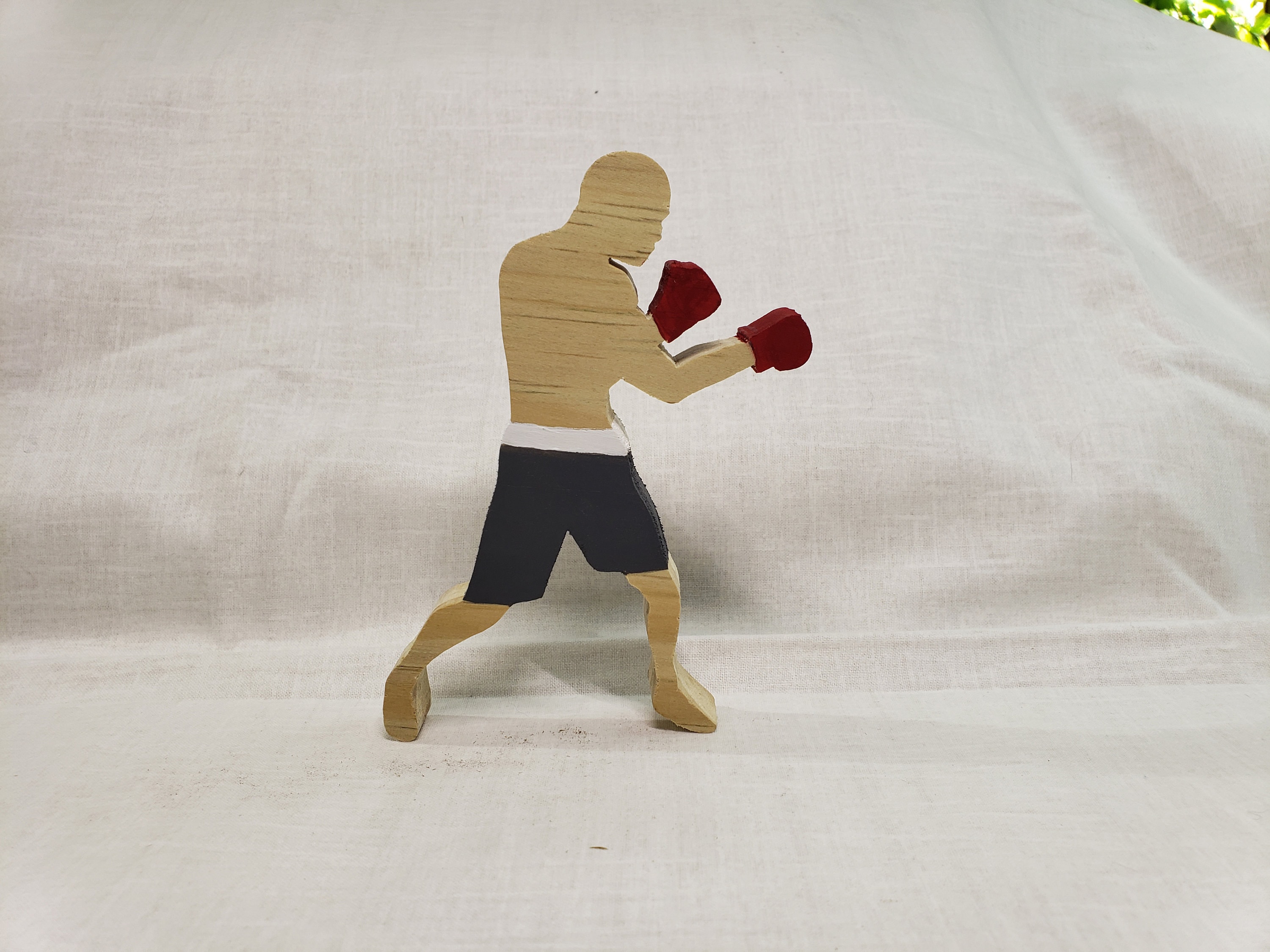 Wooden Boxing Figure - Etsy