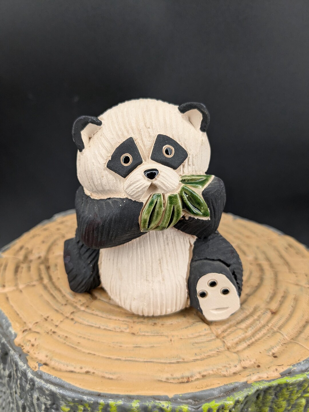 Vintage Artesania Rinconada Panda Figurine 3 1/2'' Made in Uruguay - Etsy