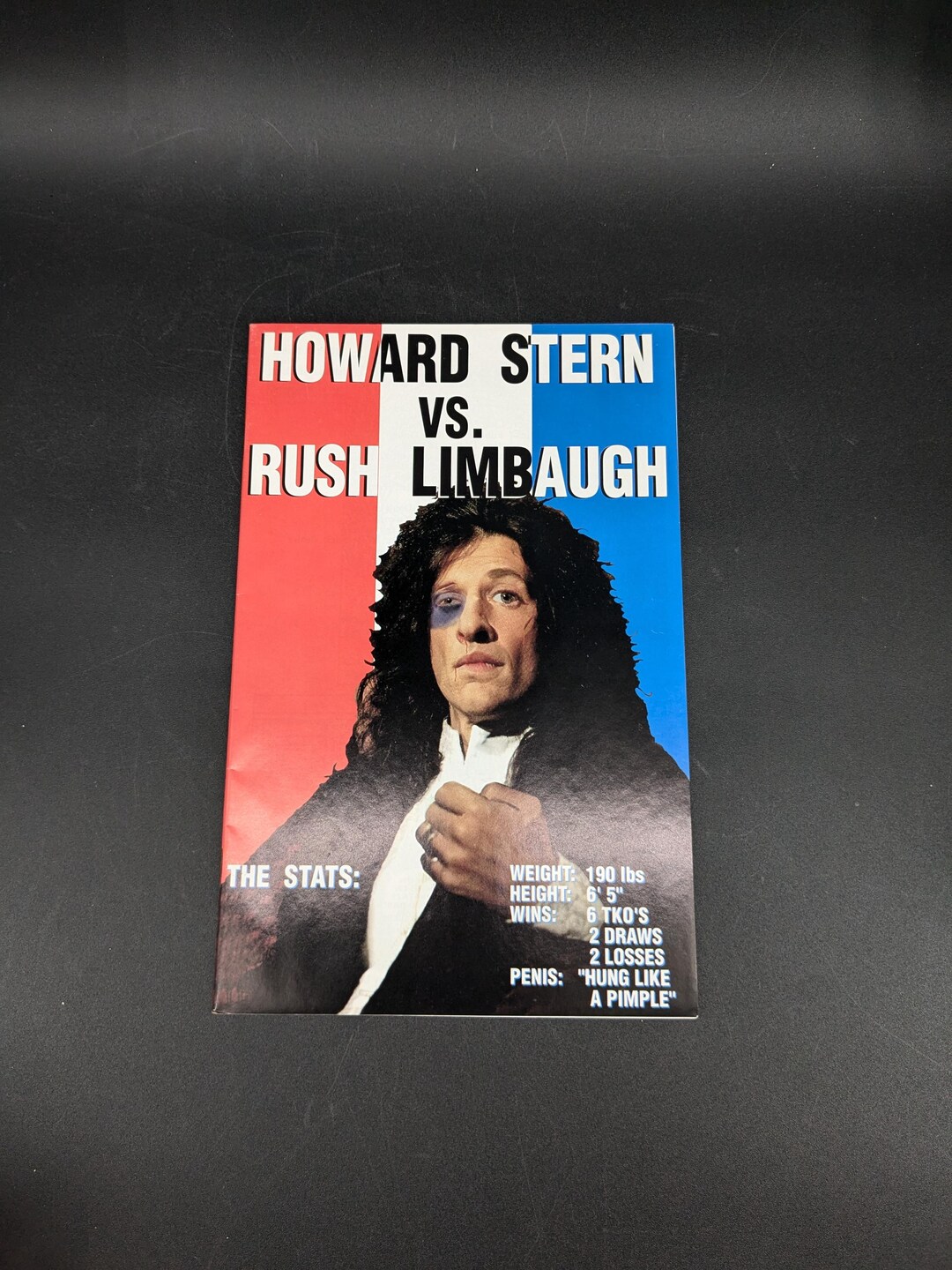 June 1994 1st Printing Howard Stern Vs Rush Limbaugh Comic Book - Etsy