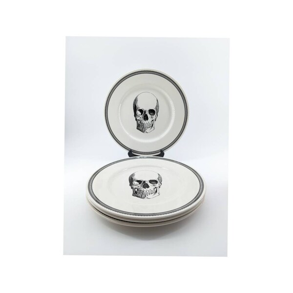 Skull Dinner Plates - Etsy