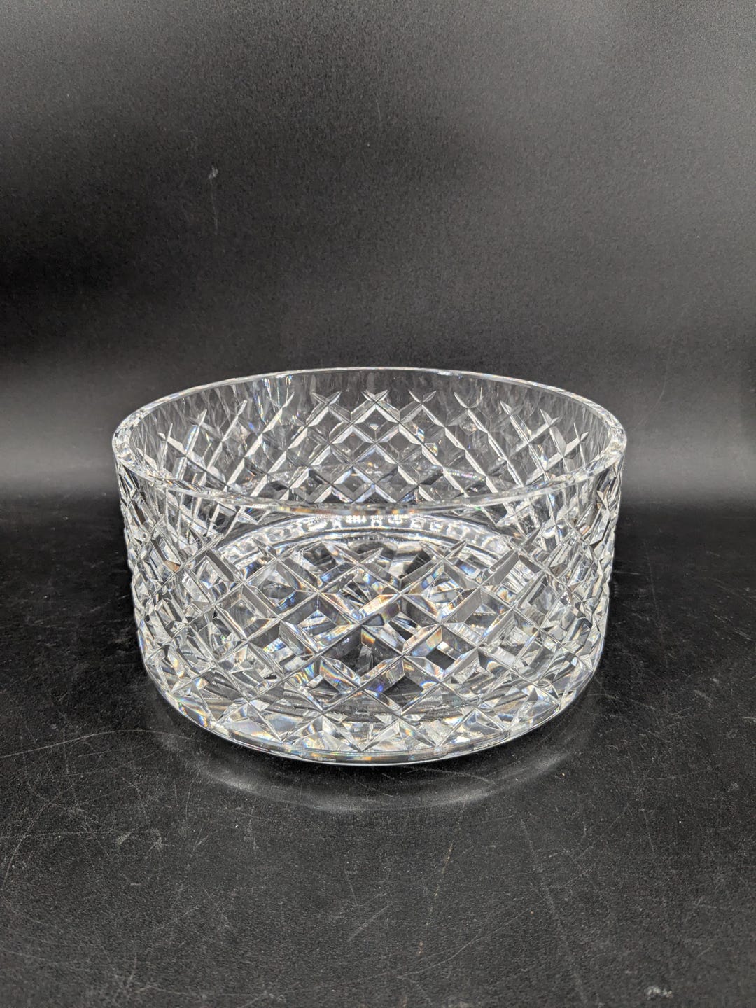 Vintage Waterford Alana Pattern Crystal Glass Bowl 7'' - Etsy