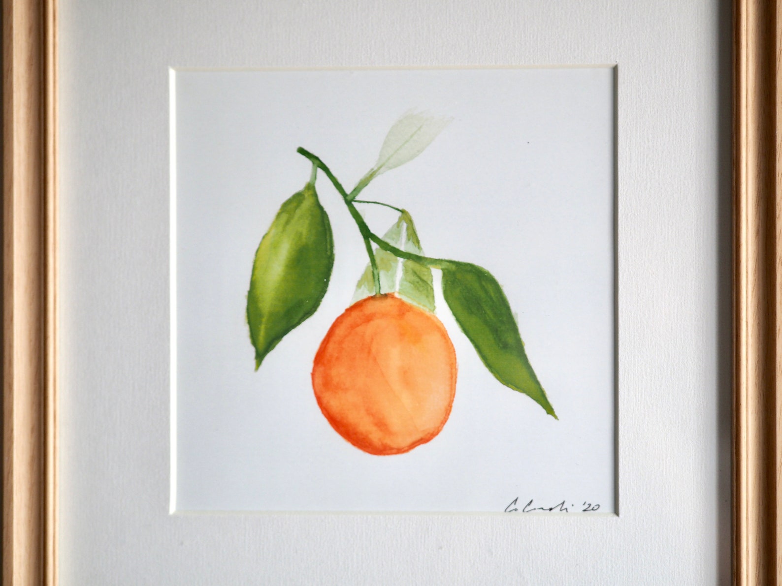 Orange Blossom Watercolor Painting Print | Etsy Orange Blossom Watercolor Painting Print | Etsy