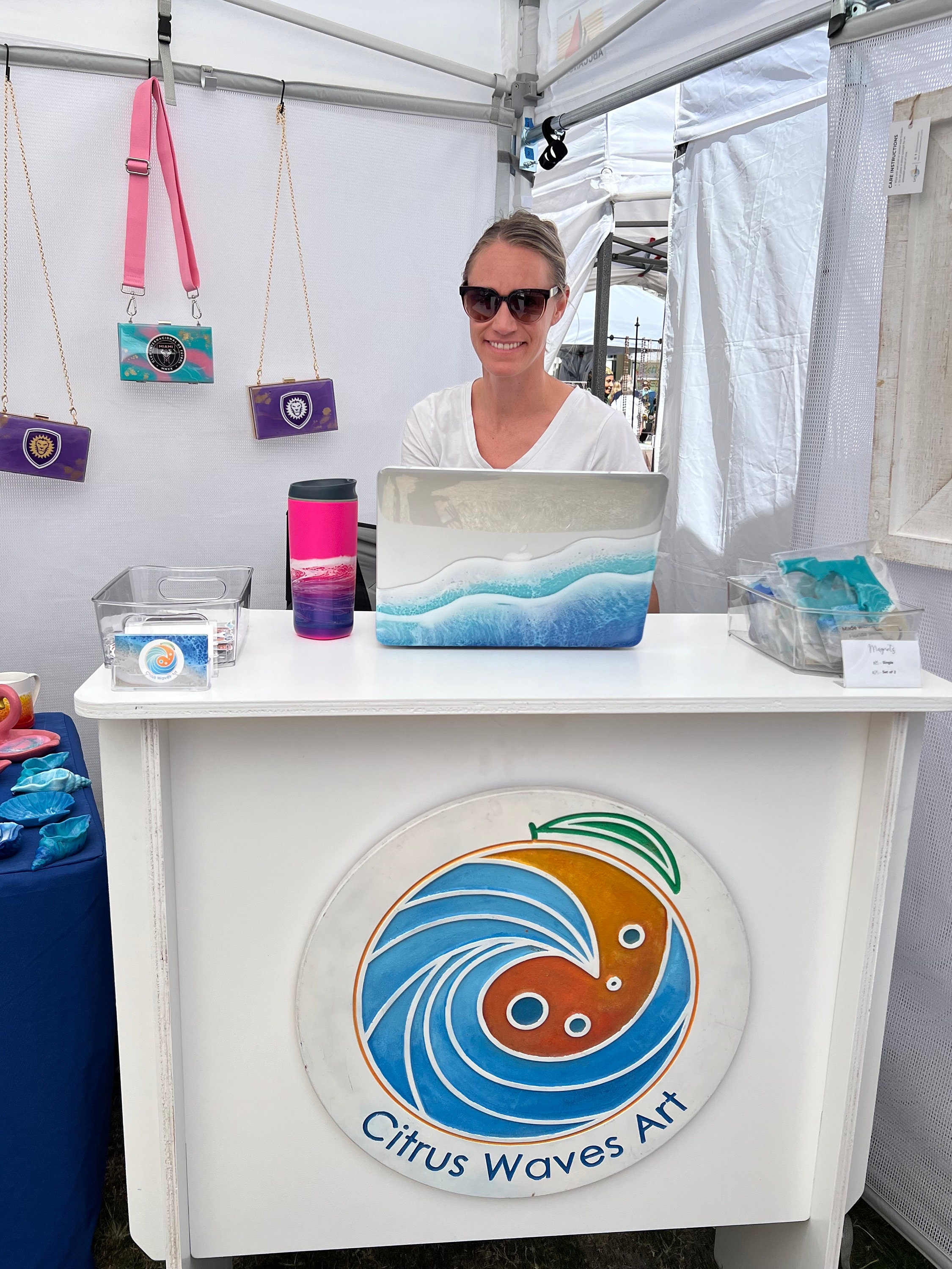 Ocean Waves Laptop Case | MacBook Air Pro Epoxy Resin Ocean Case ...