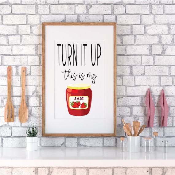 Printable Kitchen Wall Art Funny Kitchen Decor Funny House | Etsy