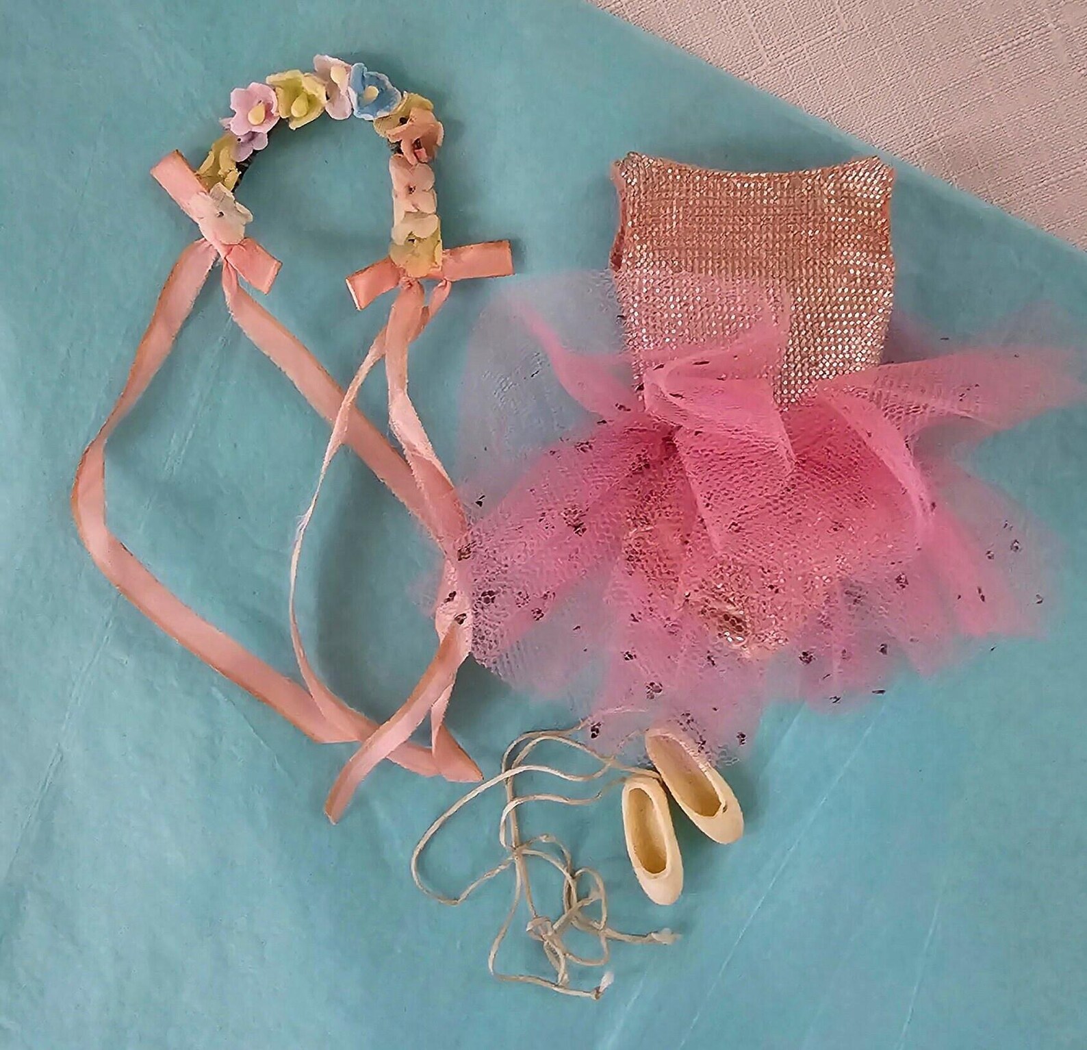 Vintage Barbie Skipper Ballet Dance Tutu, "ballet Class" #1905, 1960s ...