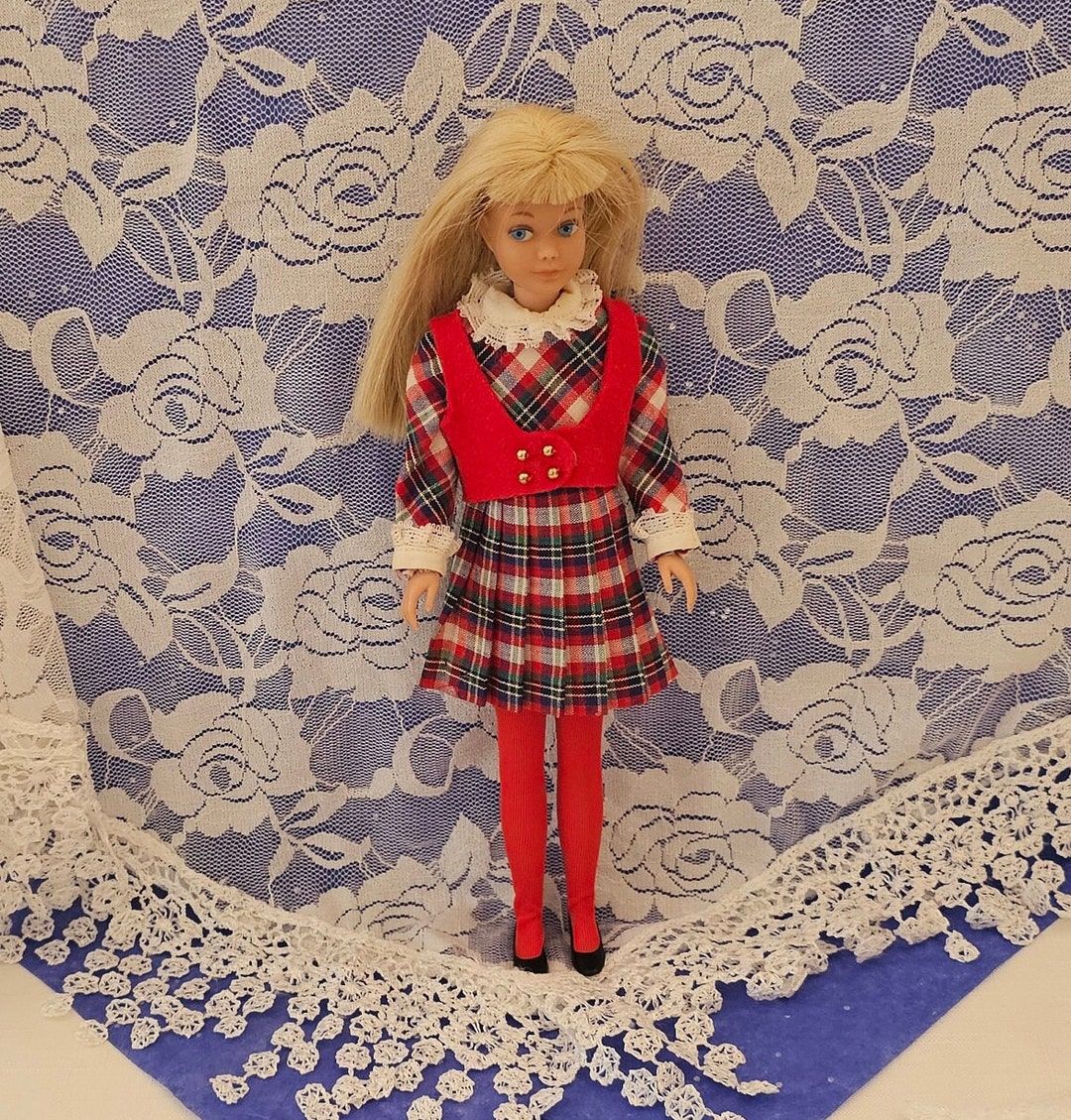 Vintage Barbie Skipper rainy Day Checkers 1928 ONLY, VERY RARE Skipper ...