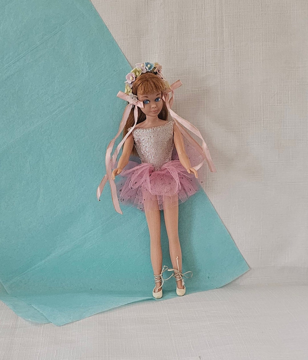 Vintage Barbie Skipper Ballet Dance Tutu, "ballet Class" #1905, 1960s ...