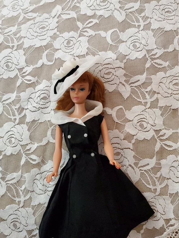 Vintage Barbie after Five Black and White Cocktail | Etsy