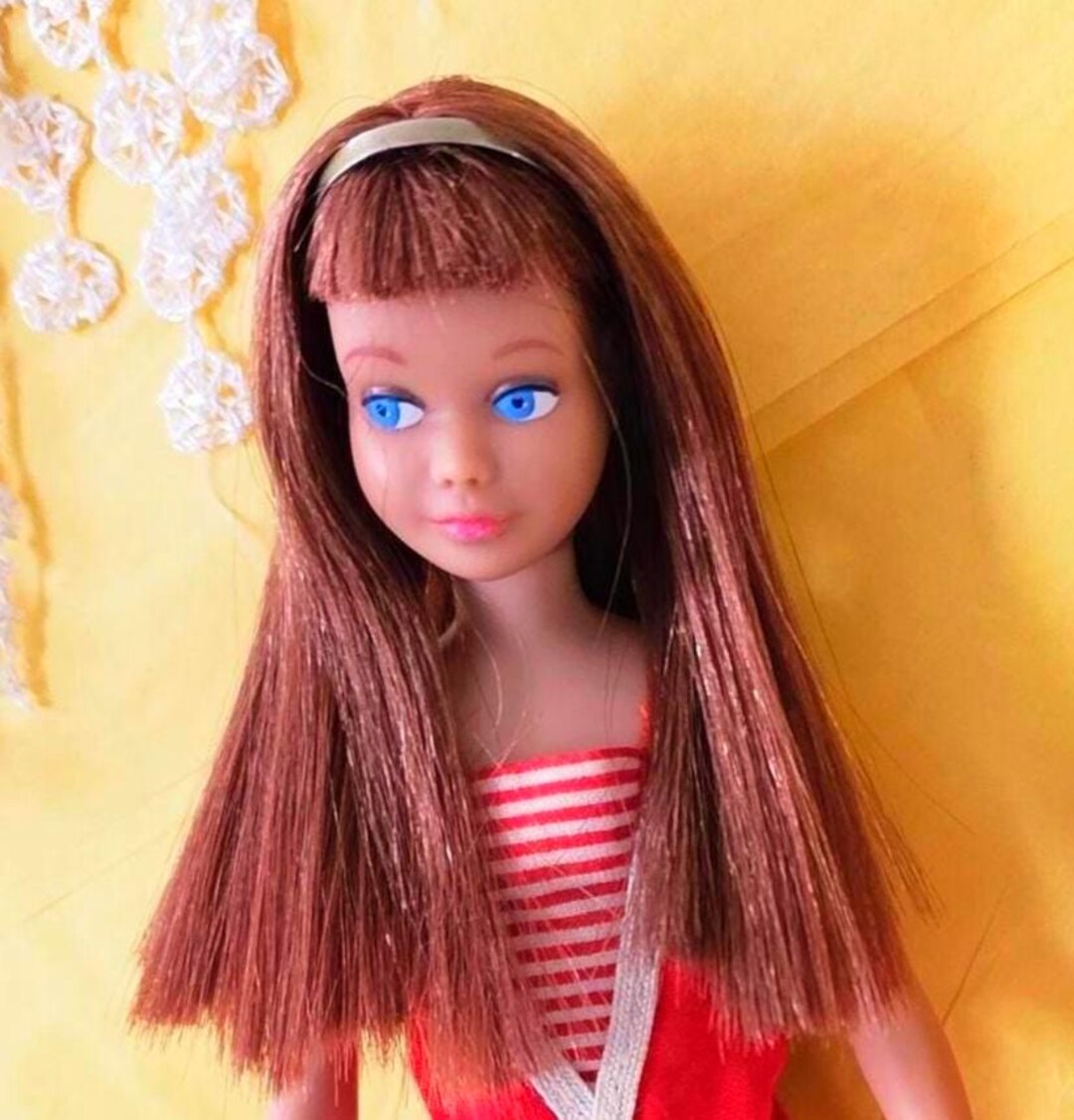 Vintage Test Market Barbie Skipper Doll, Titian Brunette Skipper ...