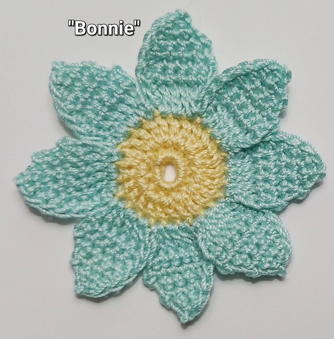 Bonnie Flower Spool Pin Doily Made to Order 100% Cotton, 2 and a Half ...