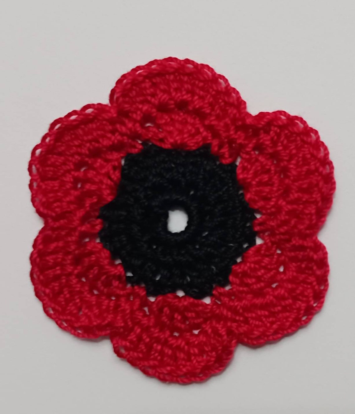 Poppy Spool Pin Doily, Made to Order, Cotton, 2 Inches for Singer ...