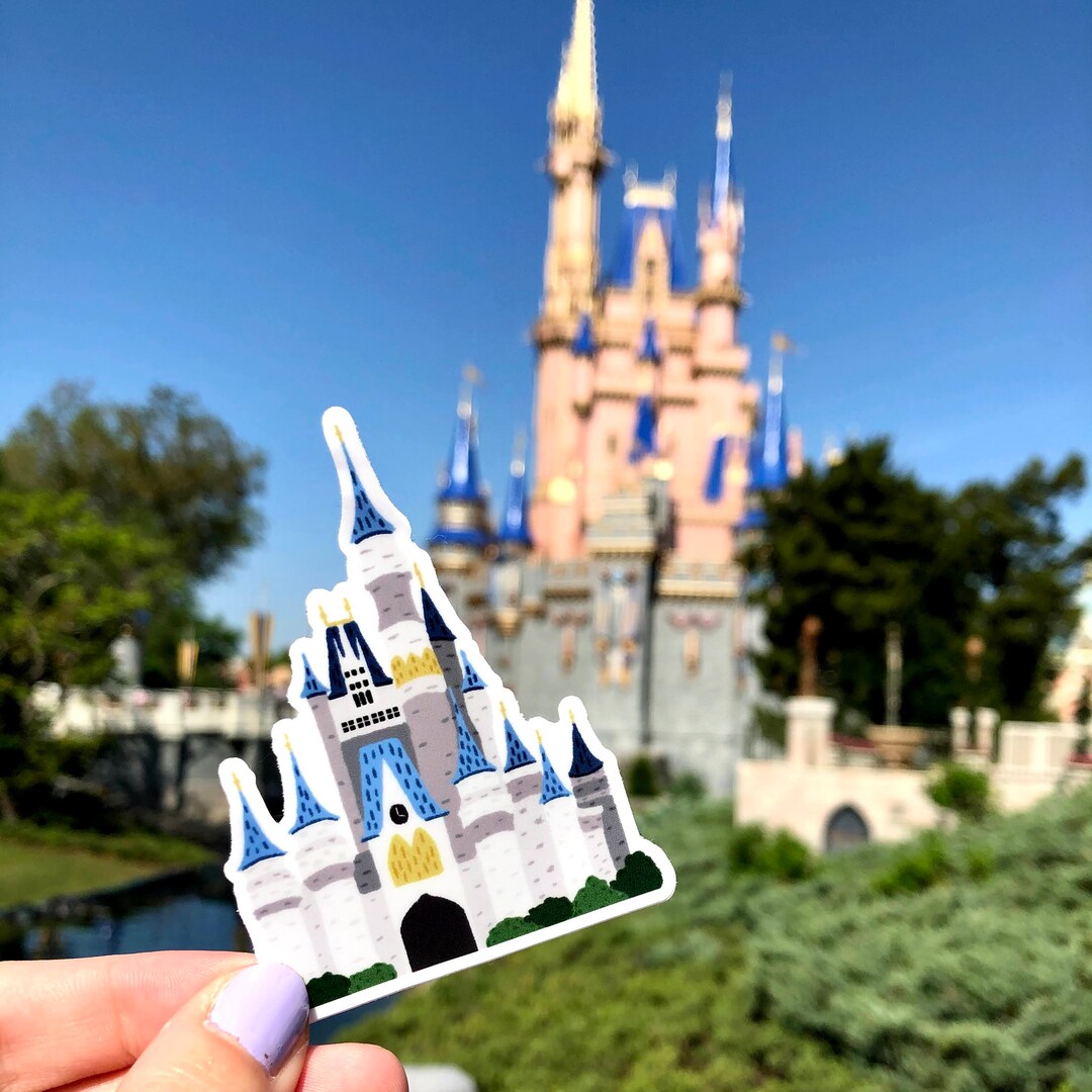 Cinderella Castle Sticker - Etsy