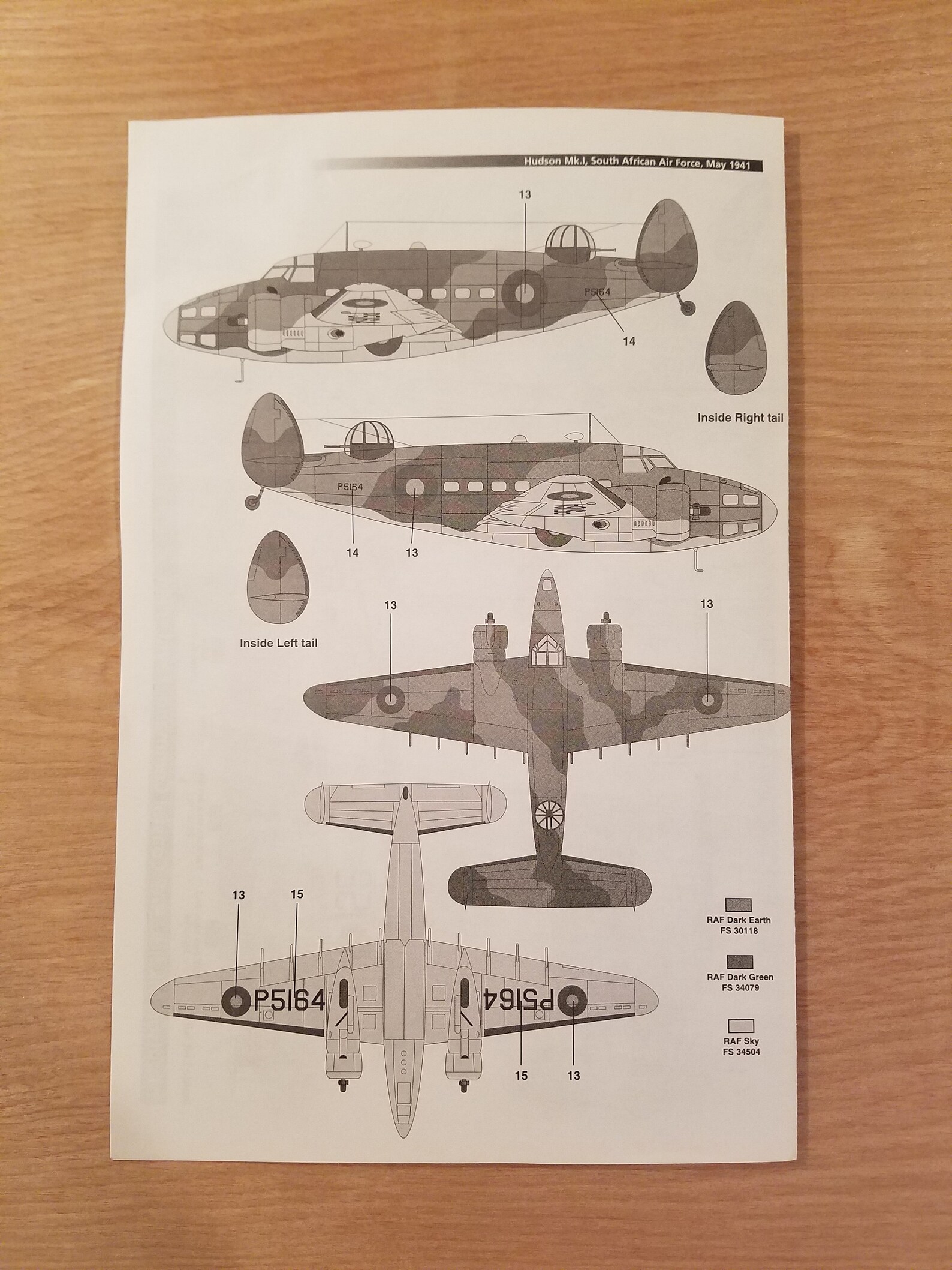 Classic Airframes Decals | Lockheed Hudson Mk.i/iii/a-28a - Etsy