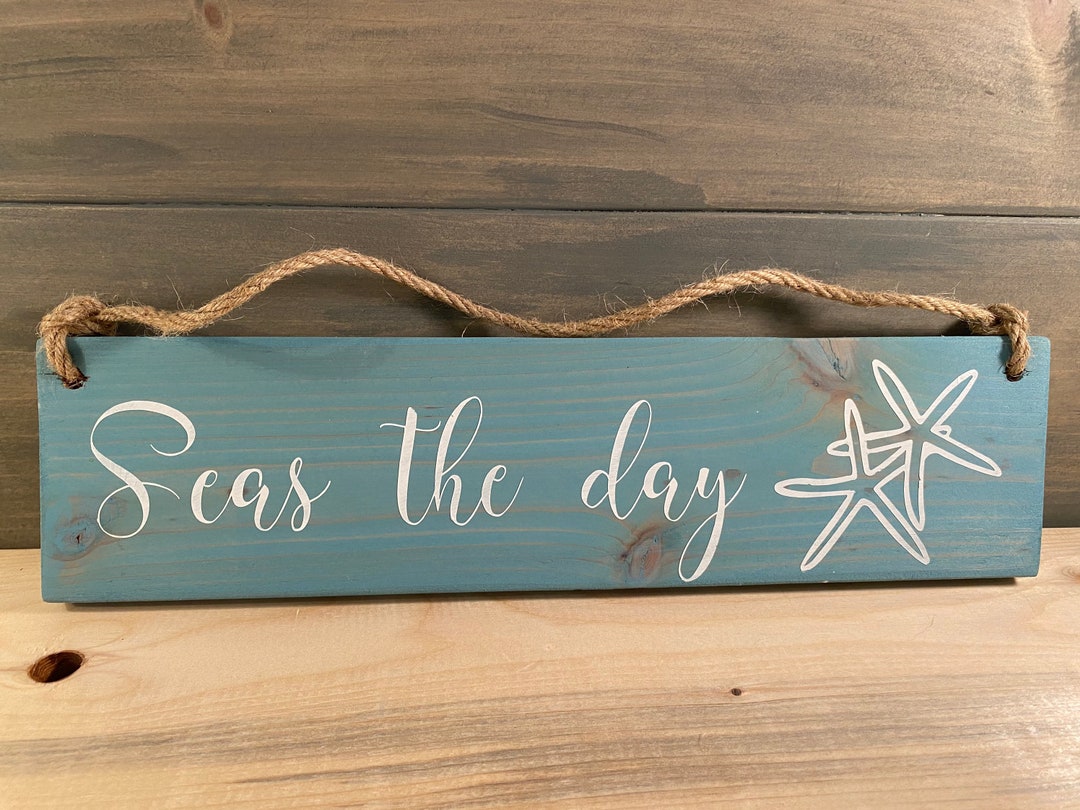Ocean Sign Beach Sign Little Seas the Day Sign - Etsy