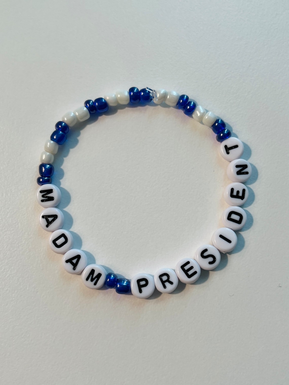 MADAM PRESIDENT Kamala Harris Inspired Friendship Bracelet CUSTOMIZABLE ...