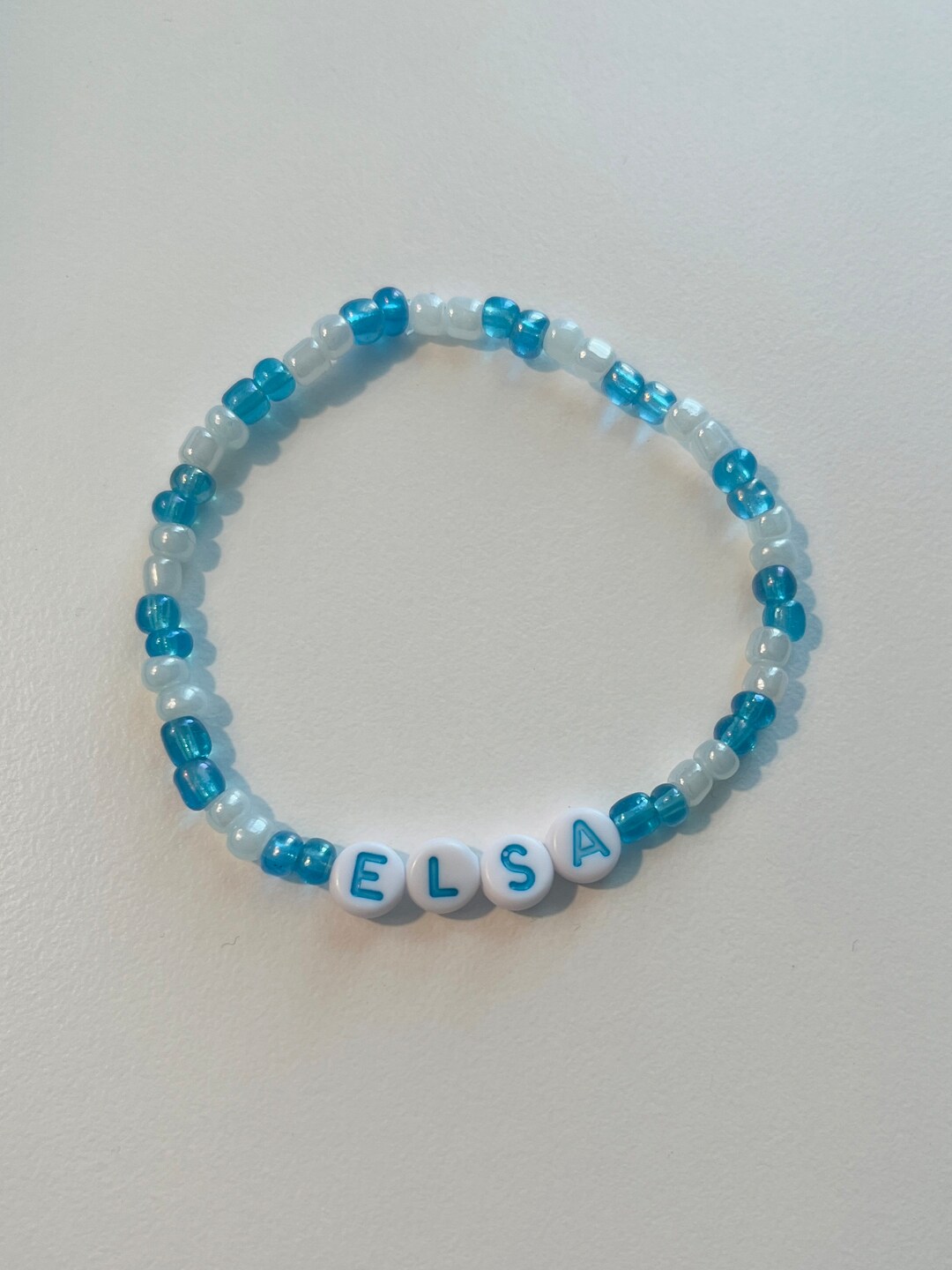 ELSA Frozen Inspired Friendship Bracelet - Etsy
