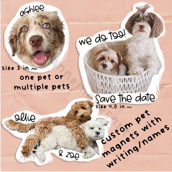 Dog Magnets - Etsy