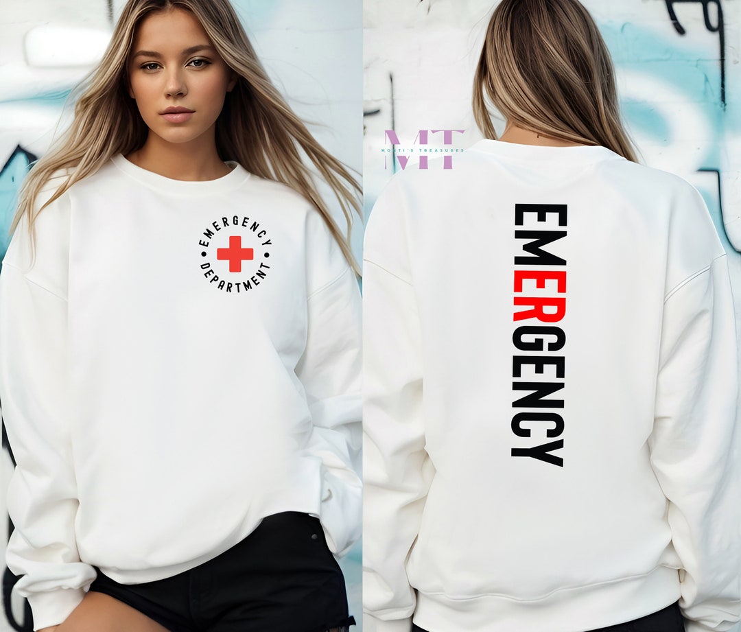 Emergency Department Shirt, Nurse Shirt, Nurses Sweatshirt, Emergency ...