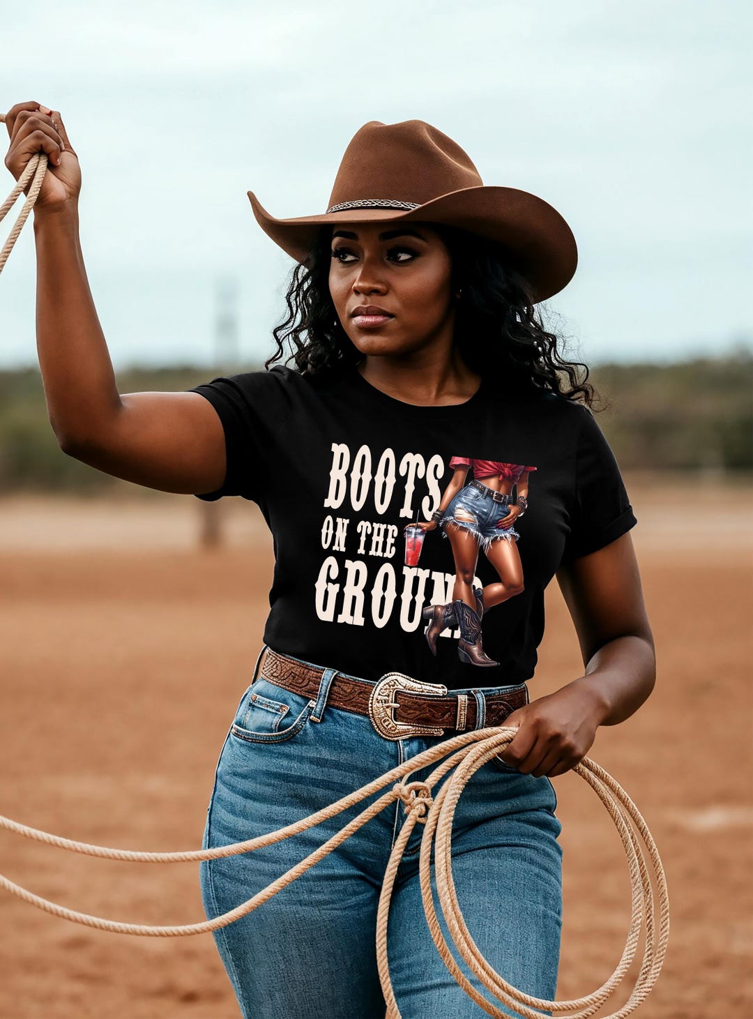 Boots on the Ground Shirt, Where Them Fans at Shirt T-shirt, County ...