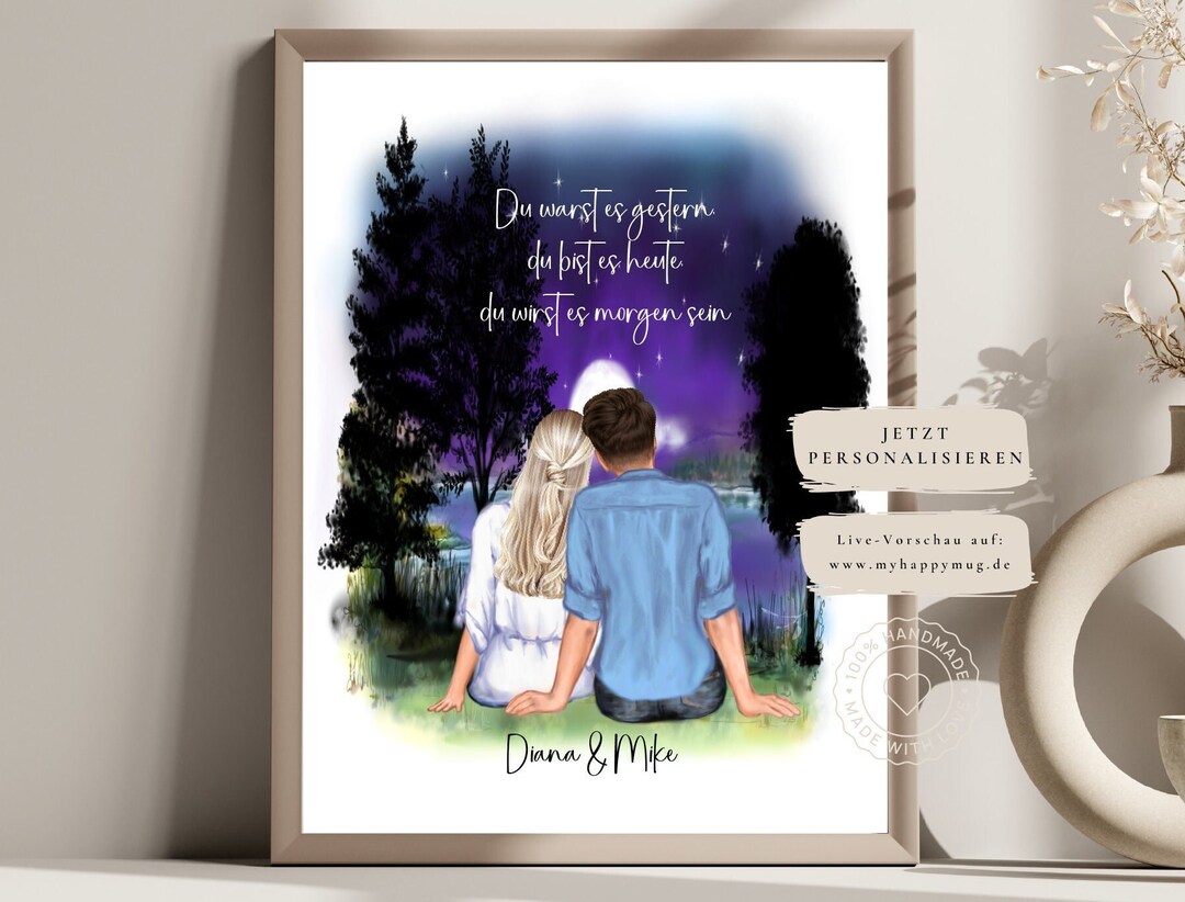 Couple Poster, Girlfriends Poster, Couple Poster, Girlfriend Gift ...