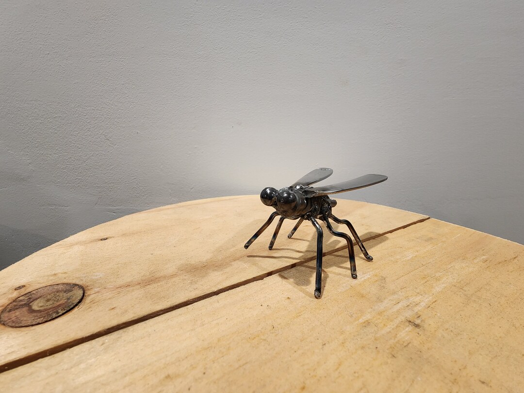 The Fly. Metal Art Custom Welded Sculpture Artwork - Etsy