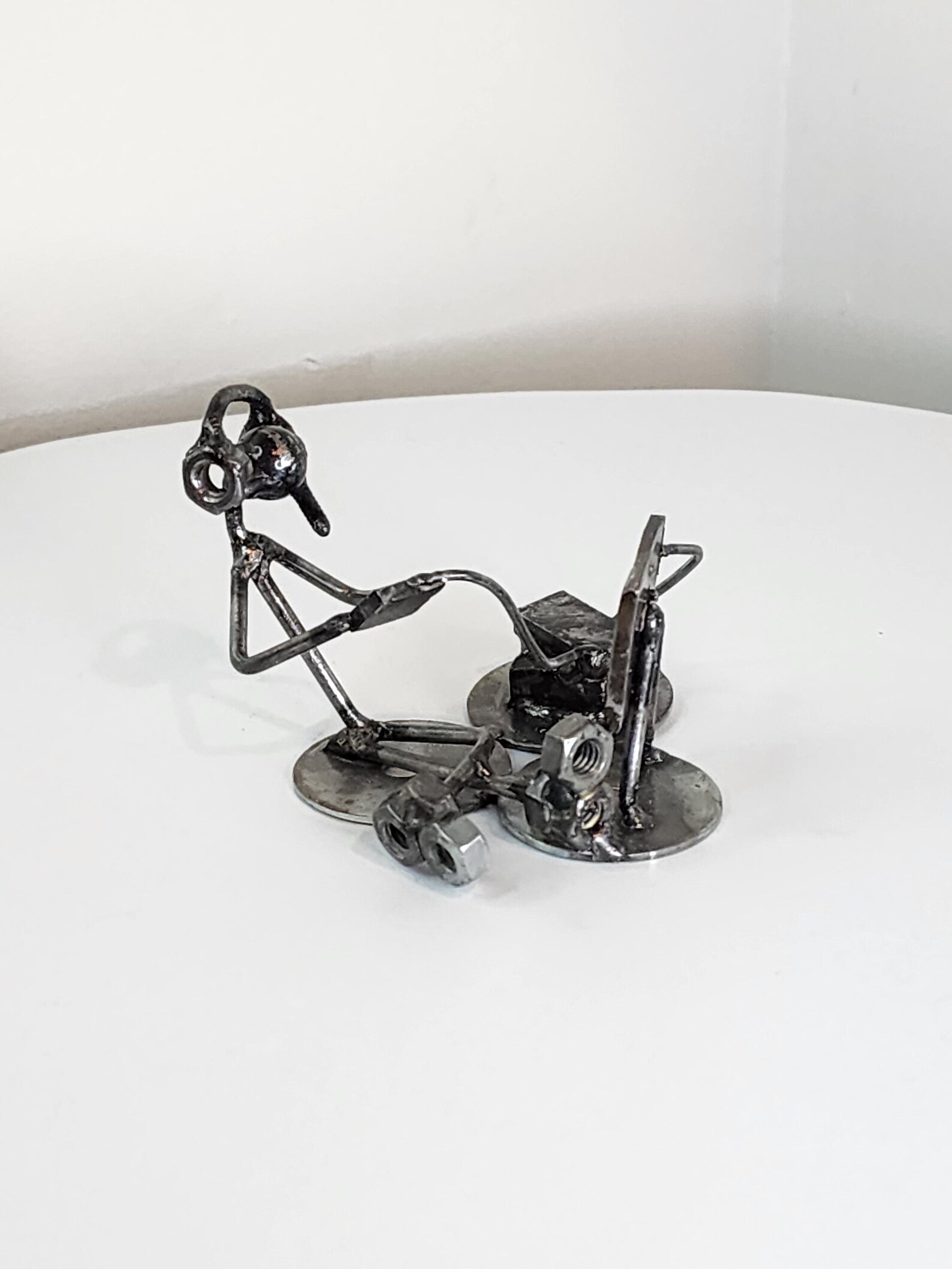 Welded Metal Gamer, Video Game Player - Etsy