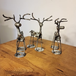Welded Metal Deer - Etsy