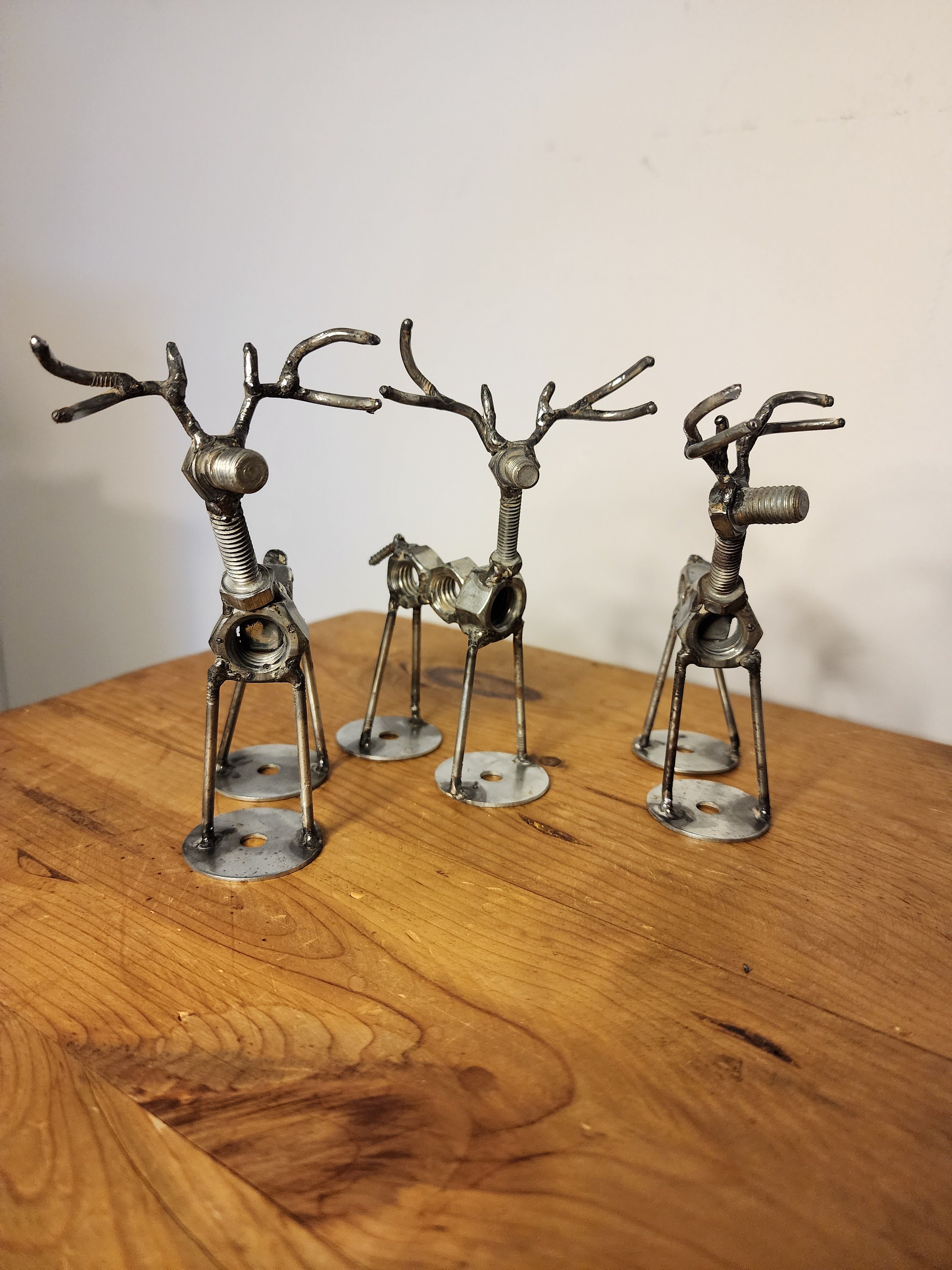 Welded Metal Deer - Etsy