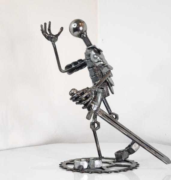 Vengeance Custom Welded Sculpture. Handmade Metal Artwork. Etsy
