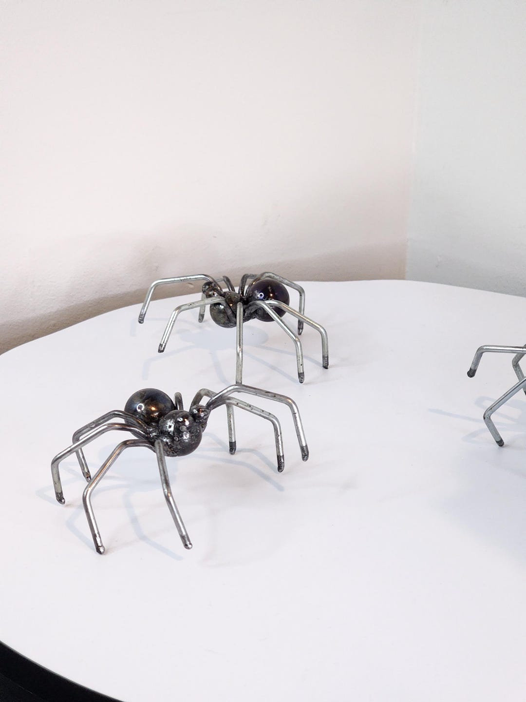 Welded Metal Spider Handmade Metal Art - Etsy