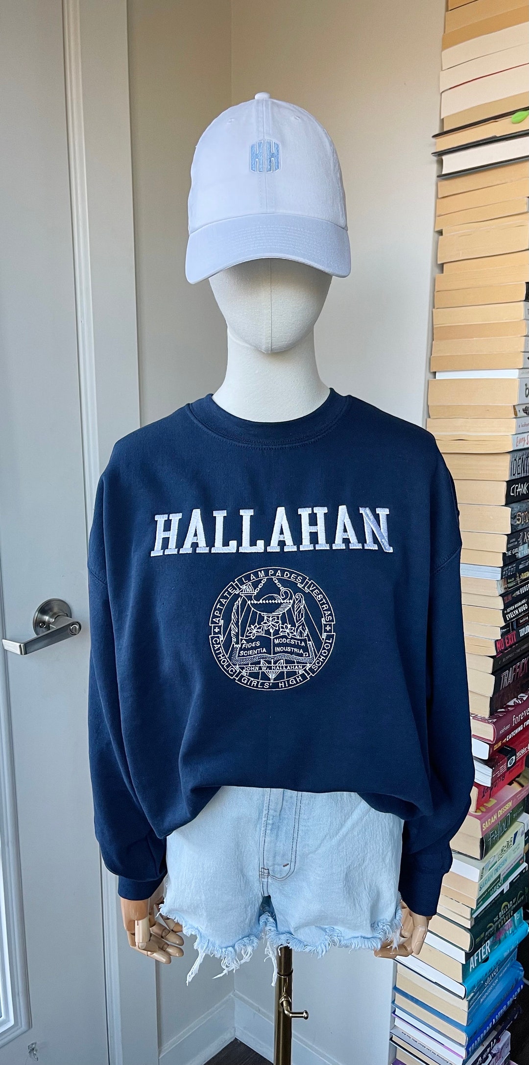 Hallahan Seal Hoodie embroidered Hood - Etsy