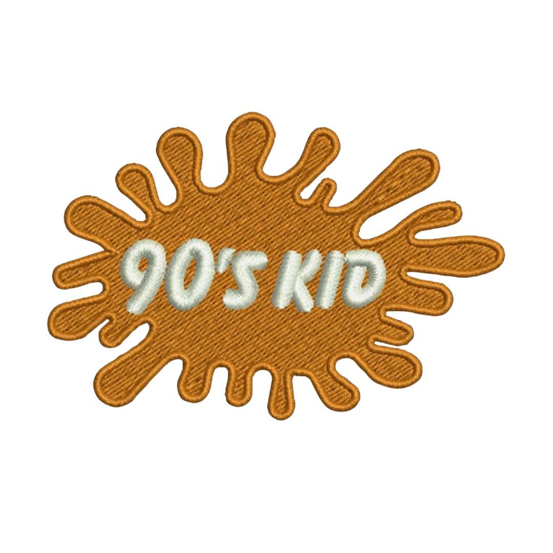 90's Kid Embroidery PES File - Etsy