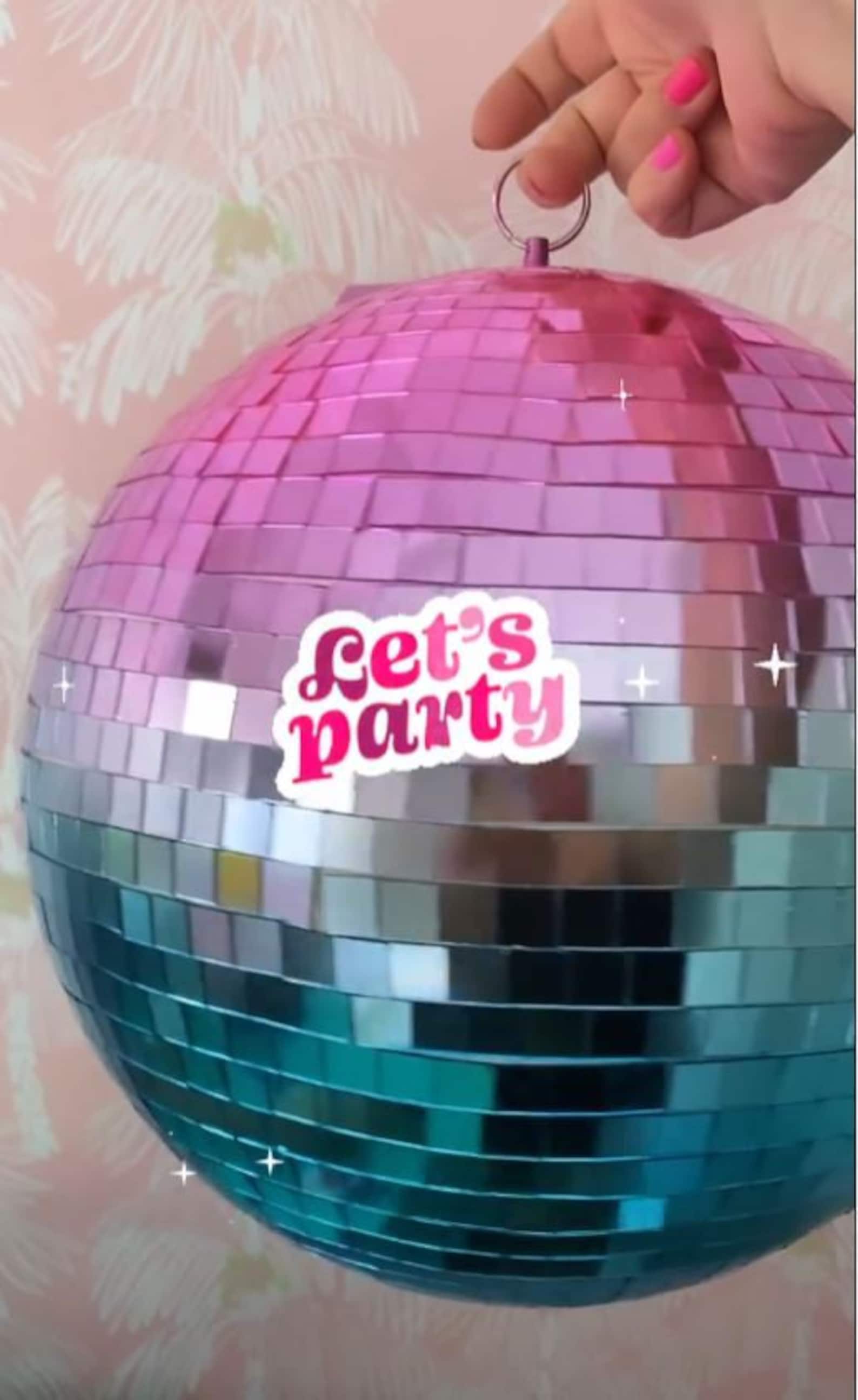 Colorful Disco Balls Assorted Sizes and Colors Stunning, Glam, Home or ...
