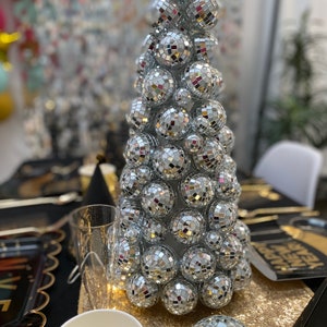 Glam Disco Ball Tree - Centerpiece - Home Décor - Christmas New Years ...