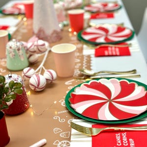 Candy Cane Lane Party Box - Christmas Party - Holiday - Sweet Shop - Etsy