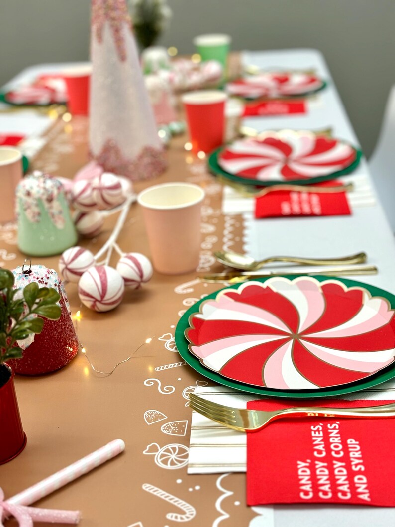 Candy Cane Lane Party Box - Christmas Party - Holiday - Sweet Shop - Etsy