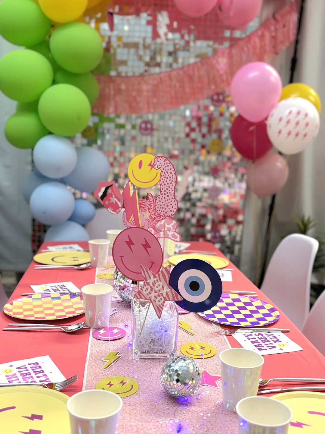 All Smiles Preppy Party Box - Tablescape - Birthday Party ...