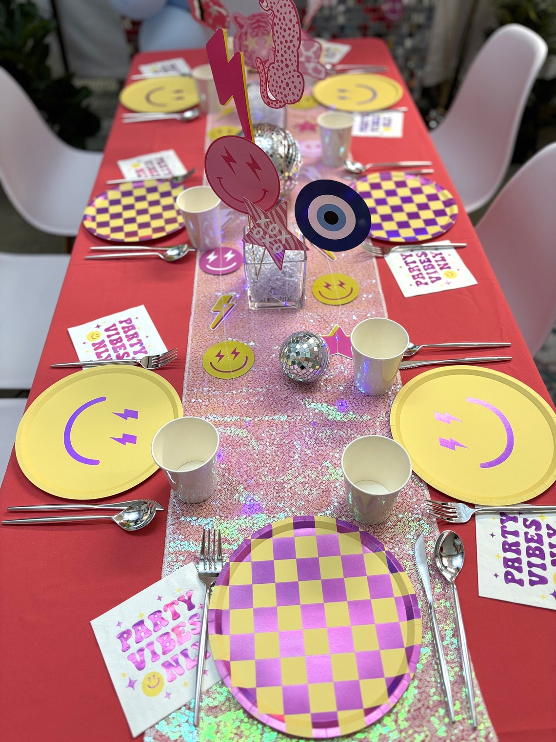 All Smiles Preppy Party Box - Tablescape - Birthday Party ...