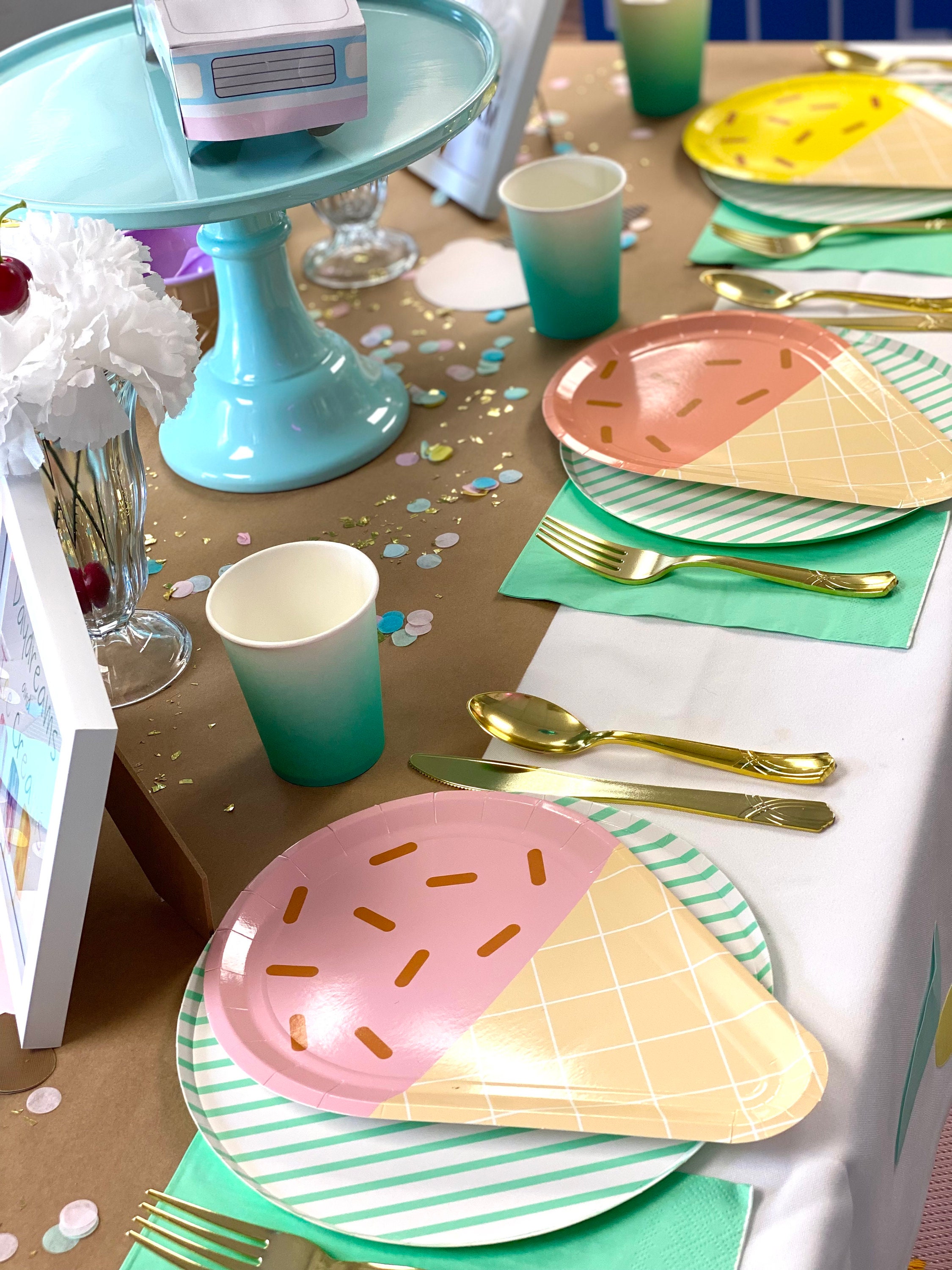 Ice Cream Party-in-a-box large - Etsy