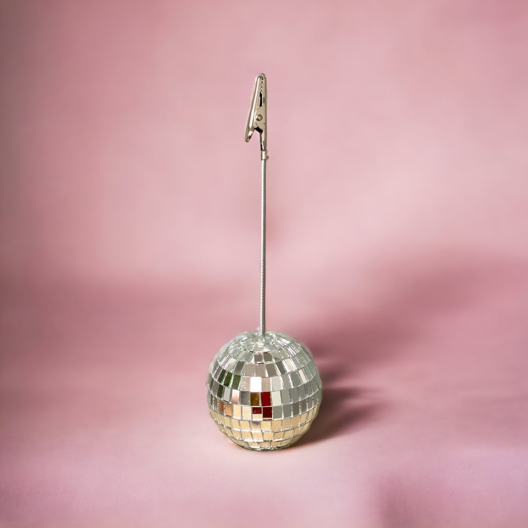 Disco Ball Photo Holder - Etsy