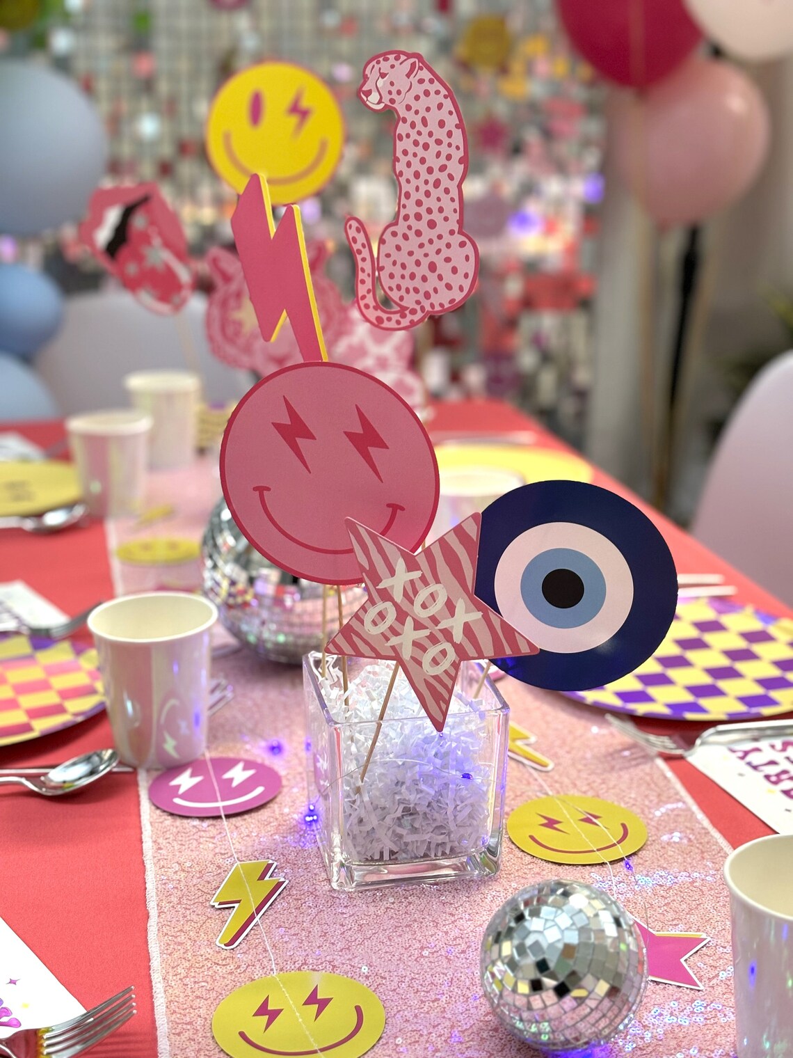 All Smiles Preppy Party Box - Tablescape - Birthday Party ...