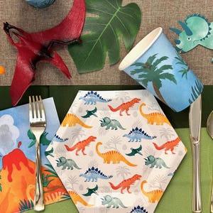 Dino-mite Party Box- "party On" Size - Dinosaur Birthday Party - Kids ...