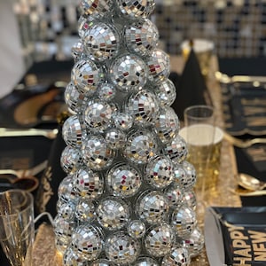 Glam Disco Ball Tree - Centerpiece - Home Décor - Christmas New Years ...