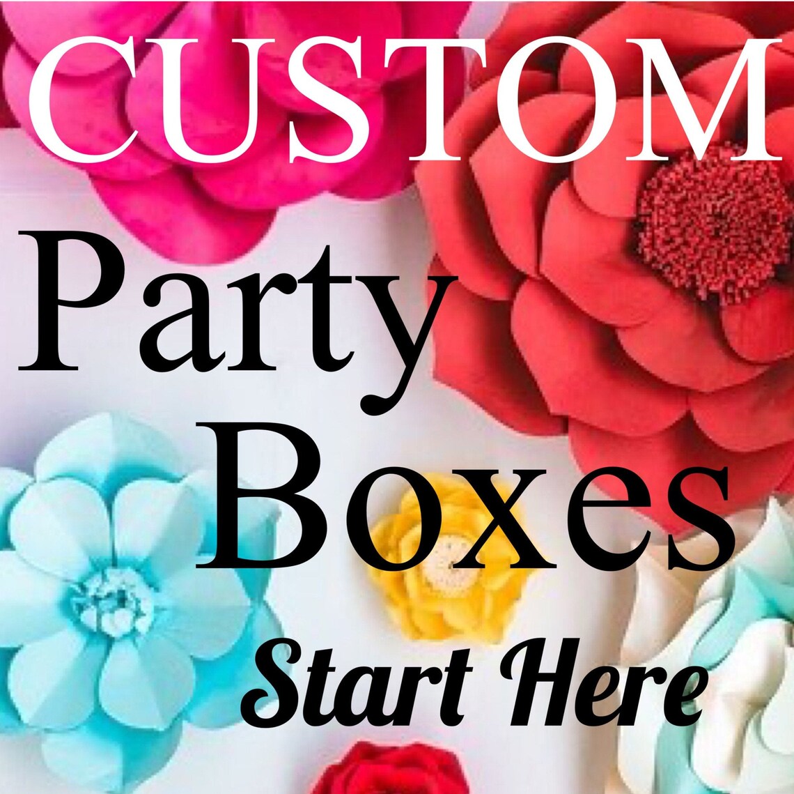 Custom Party Box Build Your Perfect Party - Etsy