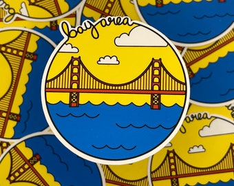 Bay Area Bumper Sticker - Etsy