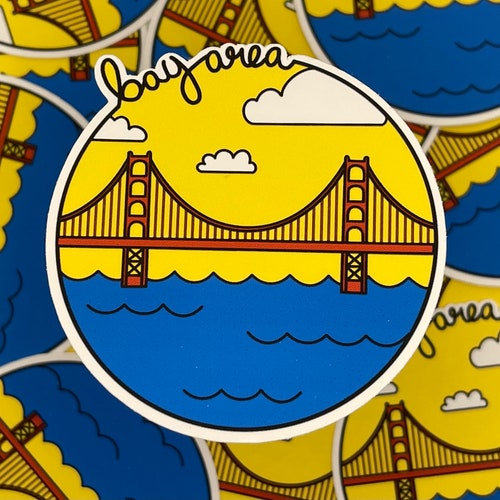 Bay Area Sticker - Etsy