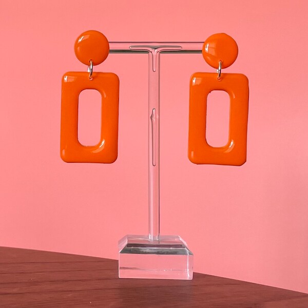 60s Mod Earrings - Etsy