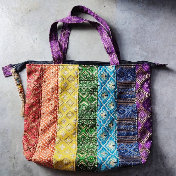 Funky Tote Bag - Etsy